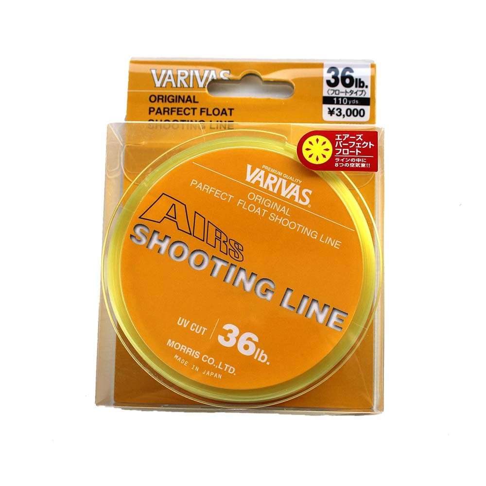 Varivas Airs 36lb Running Shooting Line 110yds – Raft & Fly Shop